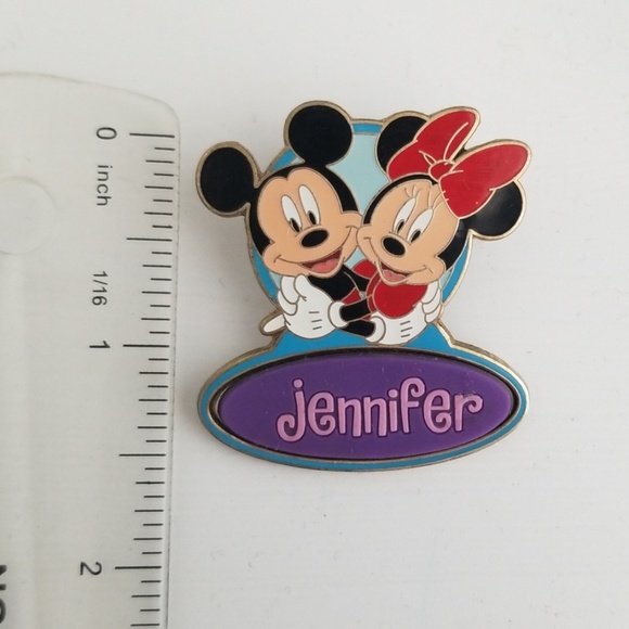 Disney | Accessories | Authentic Disney Mickey Minnie Jennifer Pin ...